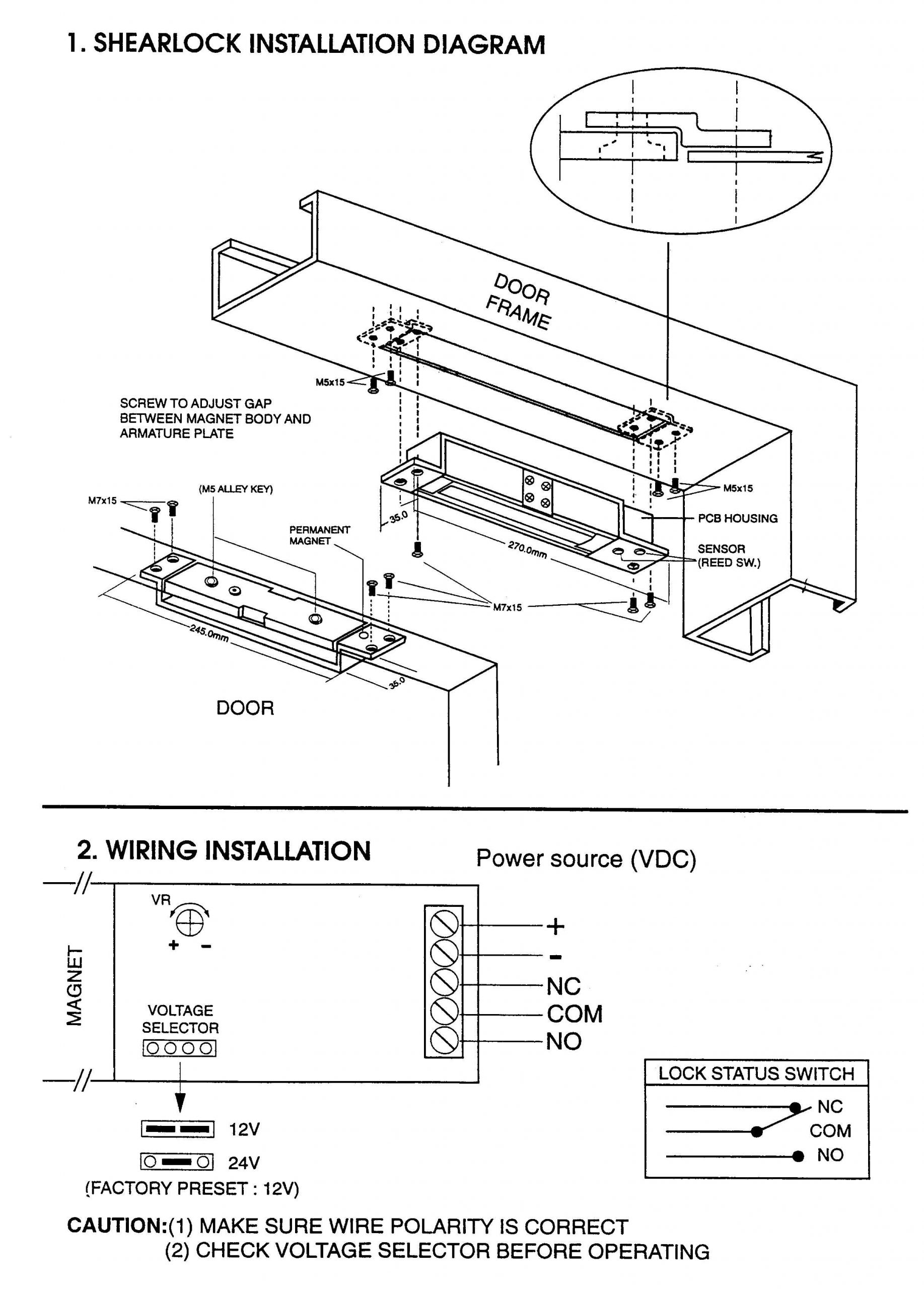 MLM Shear Lock – Euro Door Products